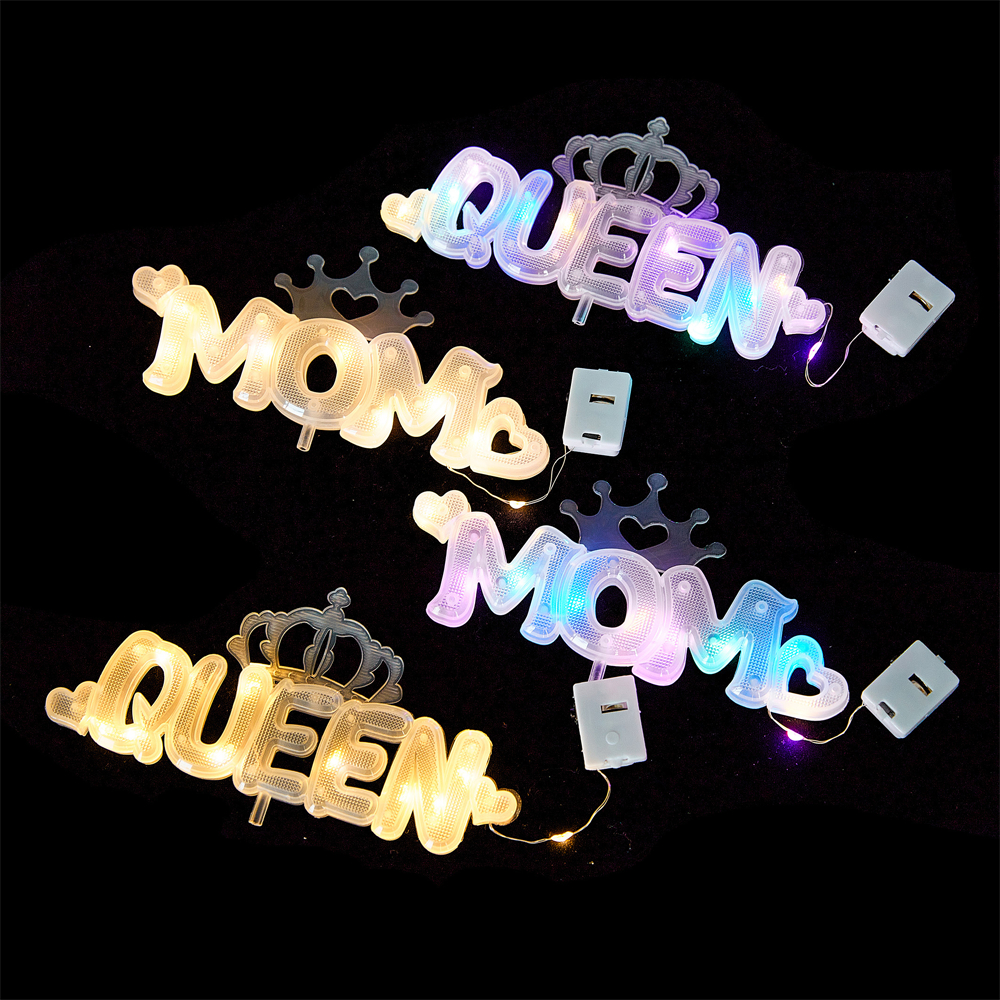 [Ready Stock]MOM LED小夜灯蛋糕装饰摆件 LED MOM lighting cake decoration cake ...