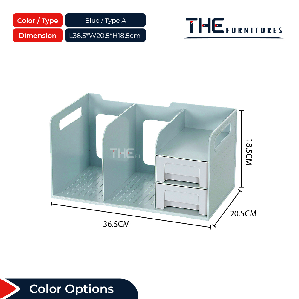 THE Office Desktop File Storage Organizer Office Document File Rack ...
