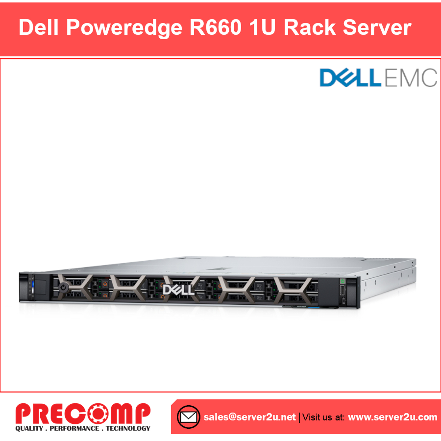 [PRE-ORDER 2-3 WEEKS] Dell PowerEdge R660 1U Rack Server (XG6414U.16GB ...