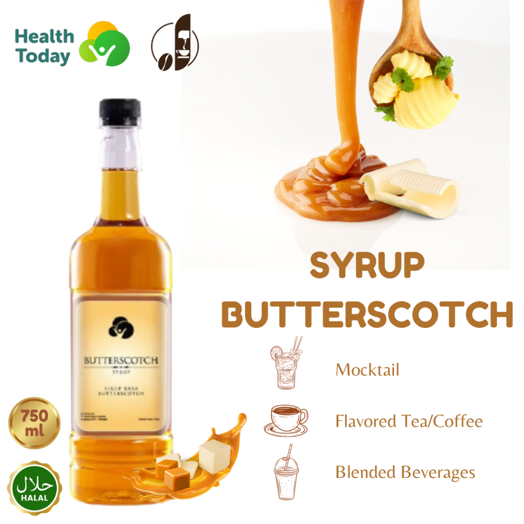 Health Today Syrup Butterscotch | 750ml | Beverage Flavours | Sales And ...
