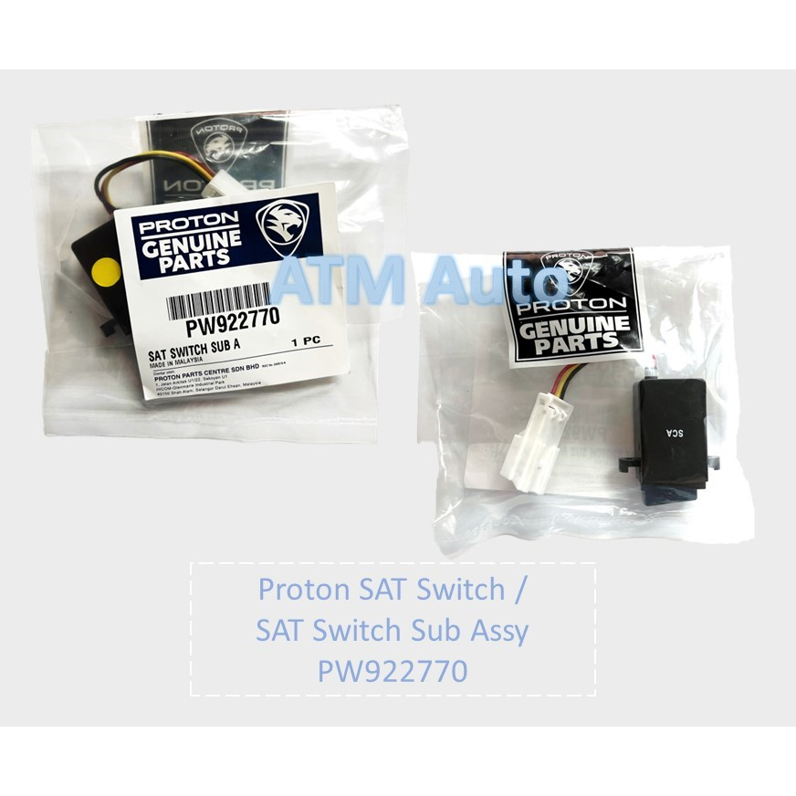 Proton Saga BLM/FL/FLX Gear Lever Control/SAT Switch (PW922770 ...