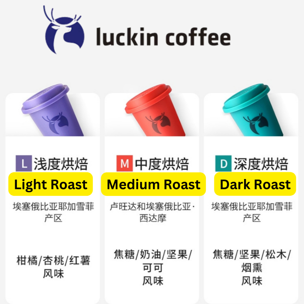 Luckin Coffee Freeze Dried Coffee Instant Black Coffee 瑞幸咖啡 元气弹2.0系列3g装 ...