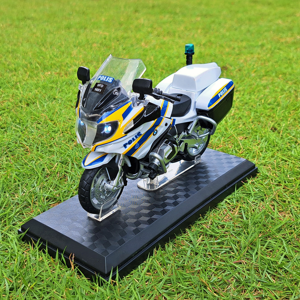 MOTO POLIS 1:12 Escort YDP Agong PDRM Polis Diraja Malaysia Police ...