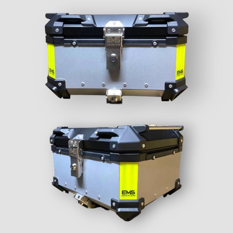 TOP BOX EMS ADVENTURE V3 , BOX ALOI ,BOX ALUMINIUM , GIVI ,KAPPA , ALDO ...