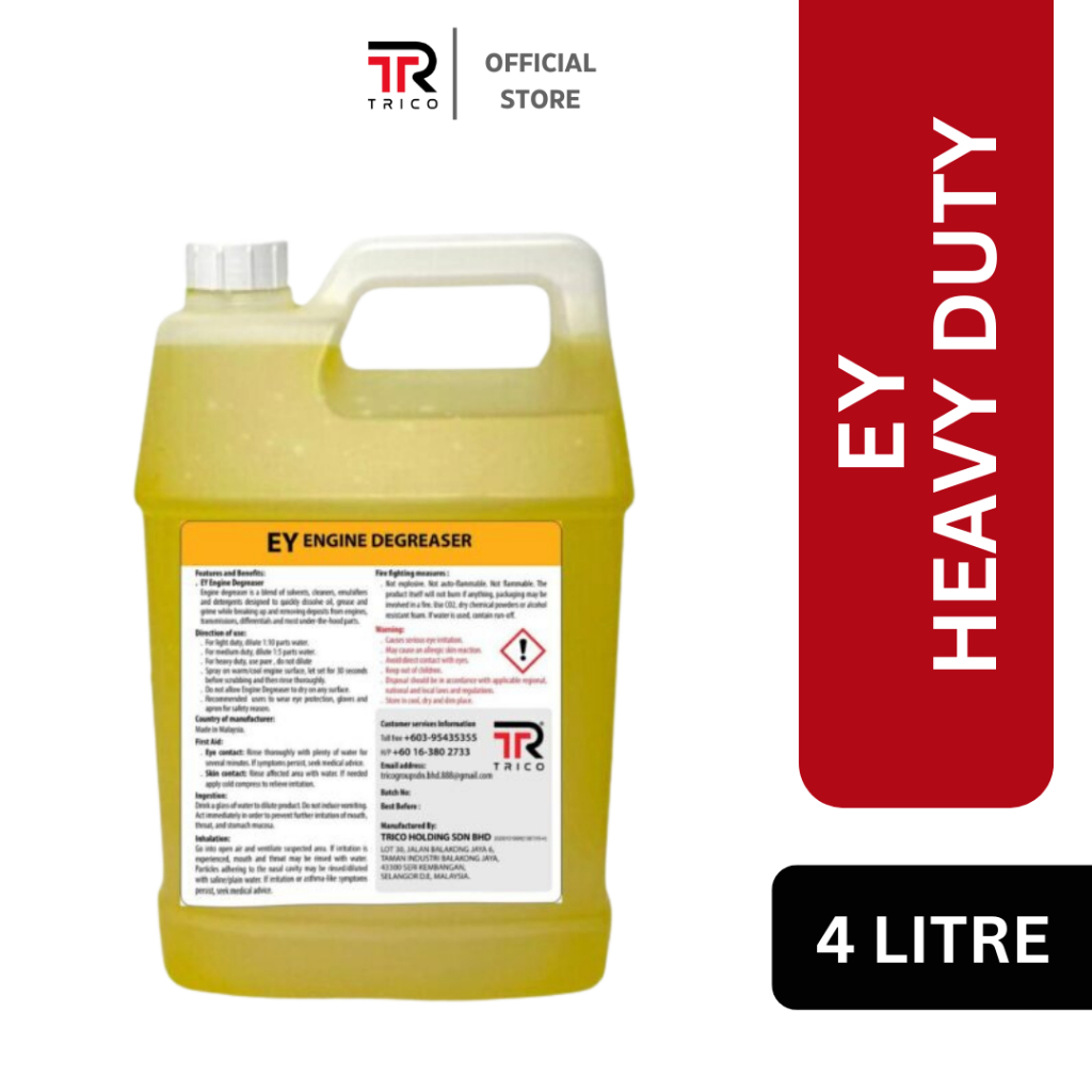 Engine Degreaser Chemical Multi Cleaner Heavy Duty 4L | Shopee Malaysia