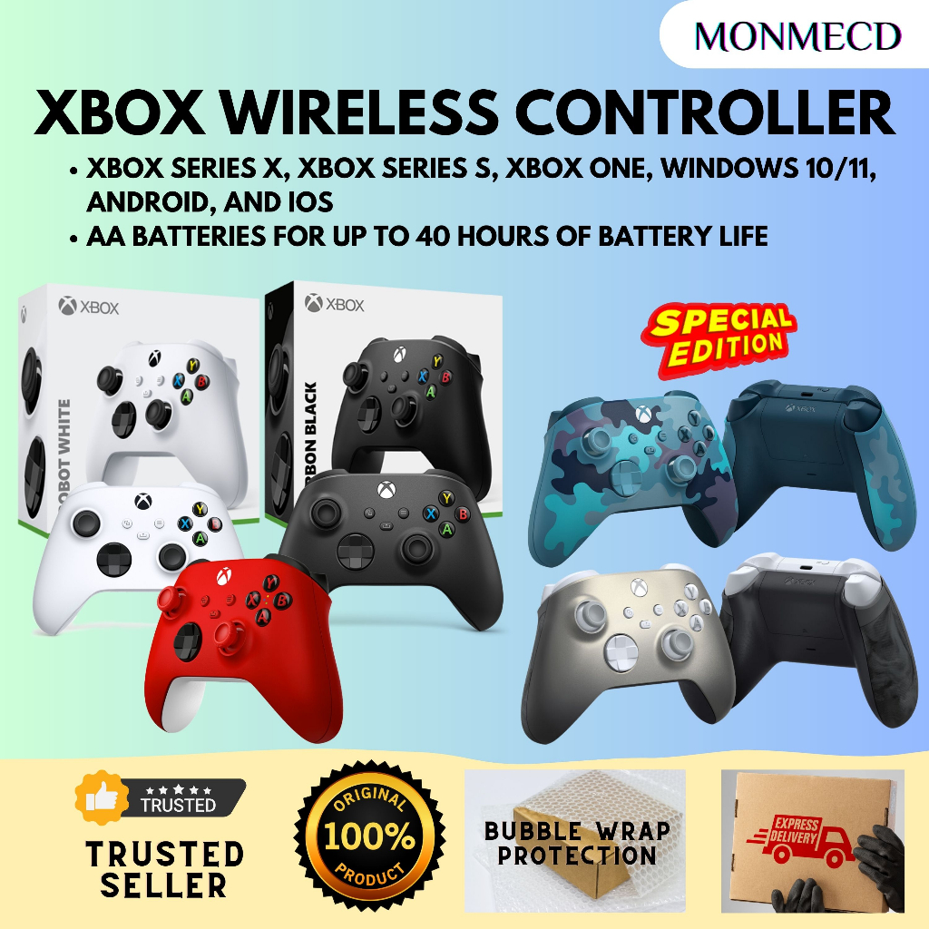 [Ready Stock] Microsoft Xbox Wireless Controller Compatible Xbox One ...