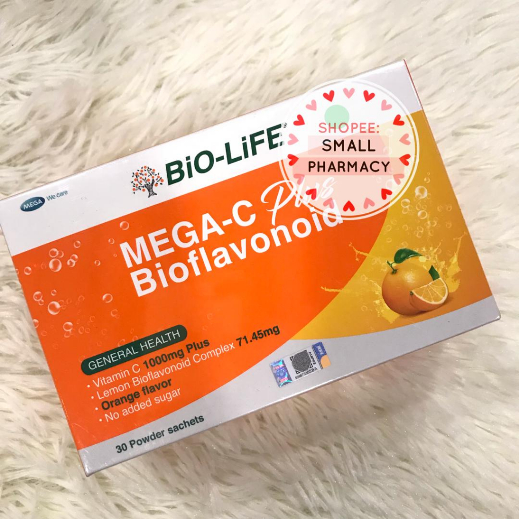 Bio-Life MEGA-C Plus Bioflavonoid 30s 031786 Mega Vitamin C | Shopee ...