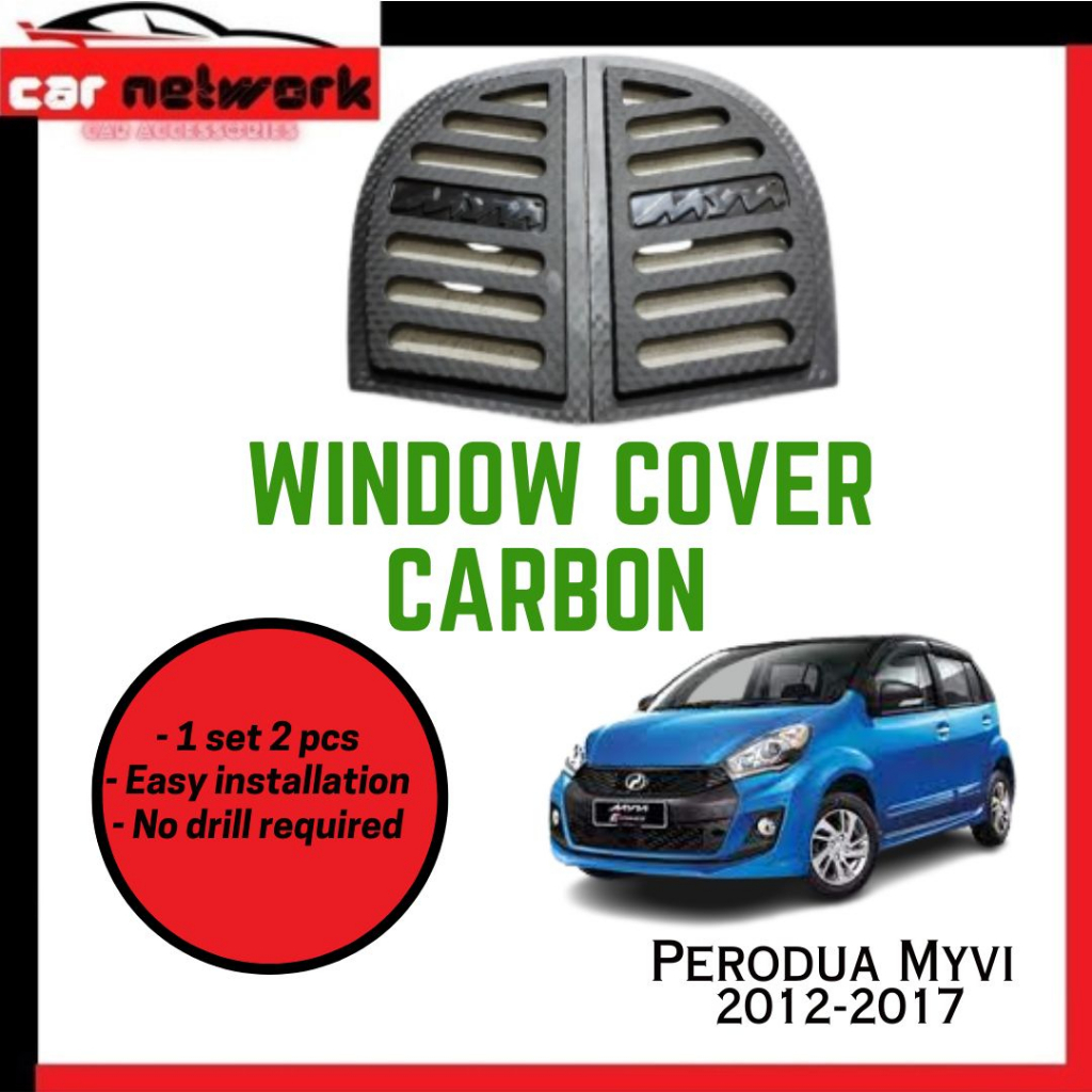 Perodua Myvi SE /Myvi Lagi Best /Myvi Icon 2012-2017 Rear Window Side ...