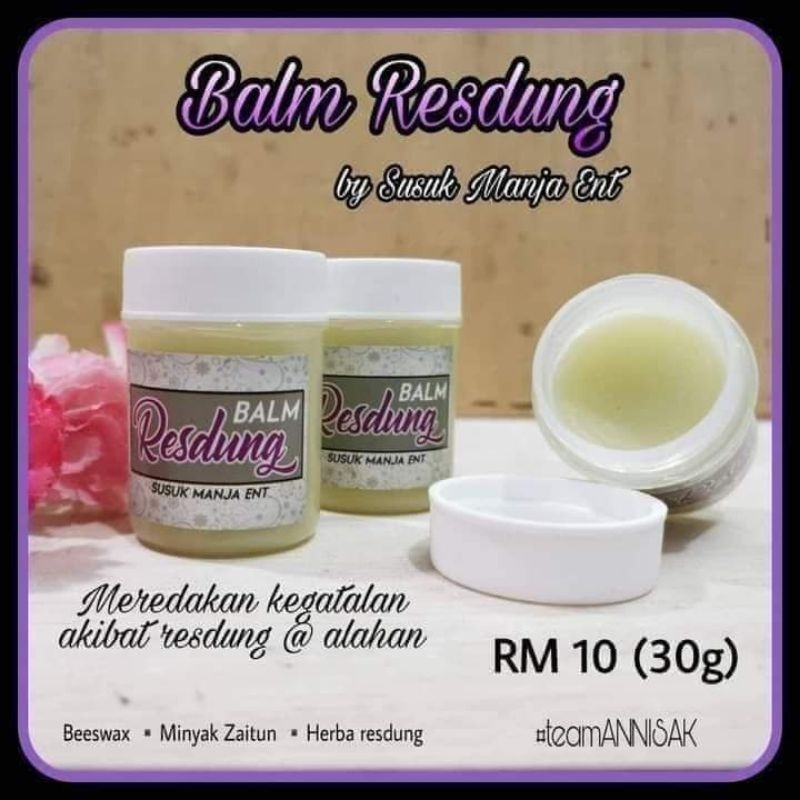 Balm Resdung by Susuk Manja (Resdung, Gatal Hidung) | Shopee Malaysia