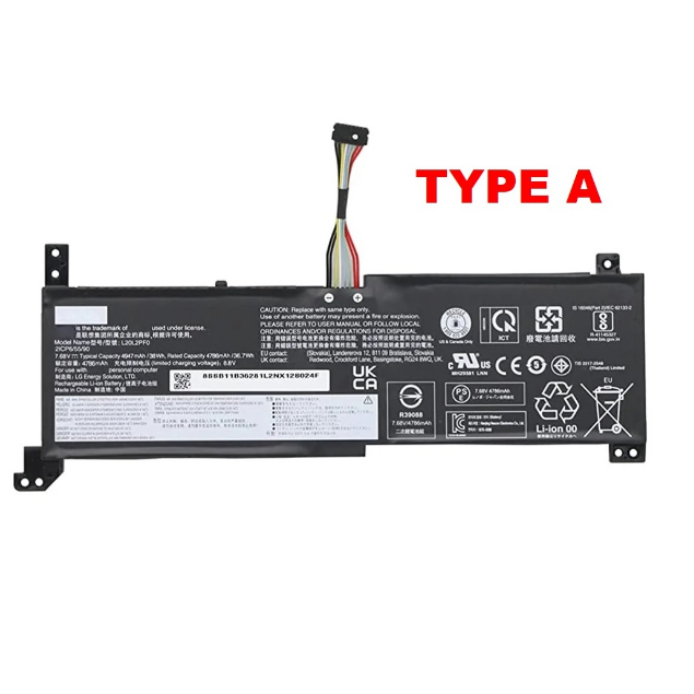 LENOVO V14 V15 GEN 2 G2 ITL/ALC Ideapad 3-14 L20C2PF0 L20C3PF0 L20M2PF0 ...