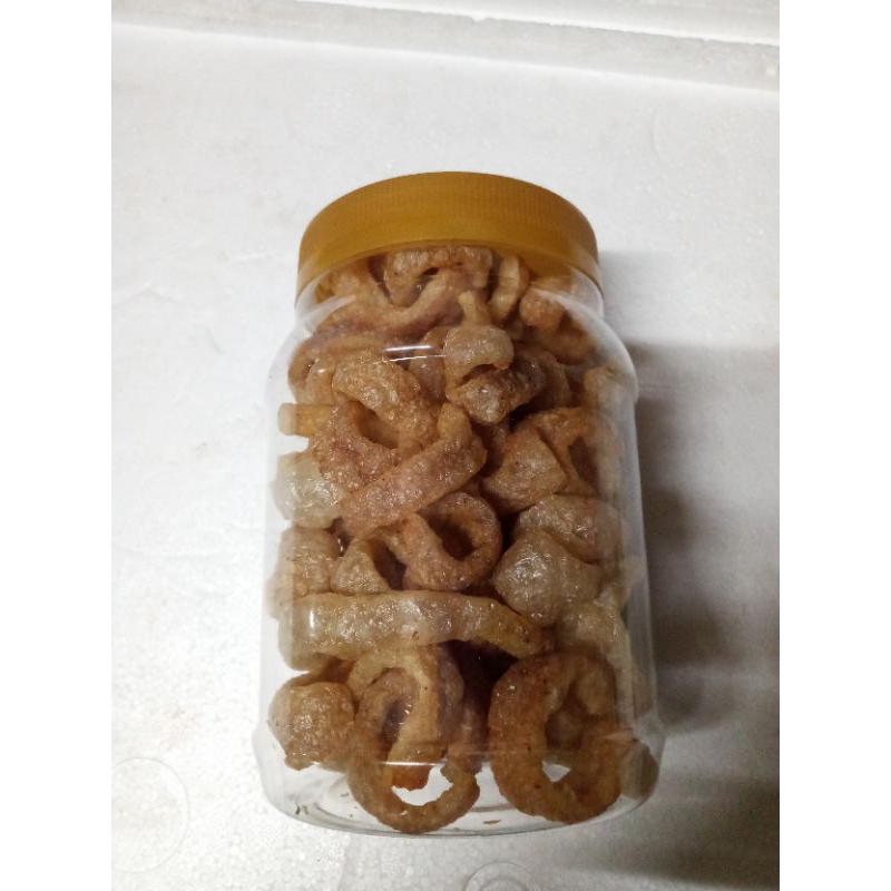 Thai homemade crispy fried pork rinds/crispy fried pork skins /original ...