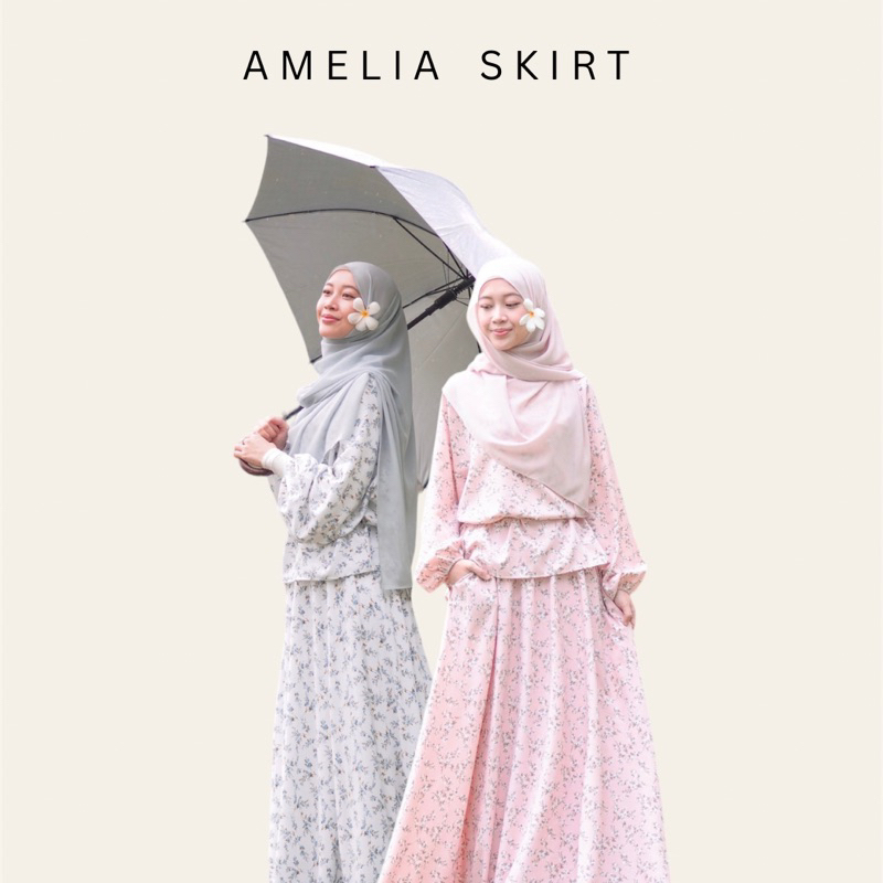 Estrella Kl Amelia Skirt 2 Colors Shopee Malaysia