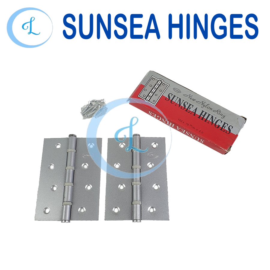 [READY STOCK] SUNSEA NYLON HINGES 4" (2 PCS) | Shopee Malaysia