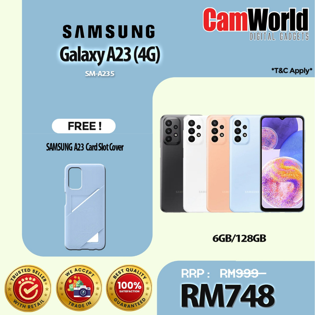 Samsung Galaxy A23 (6GB/128GB) ) / A24 LTE 8GB/128GB (SM-A245 ) | Shopee Malaysia