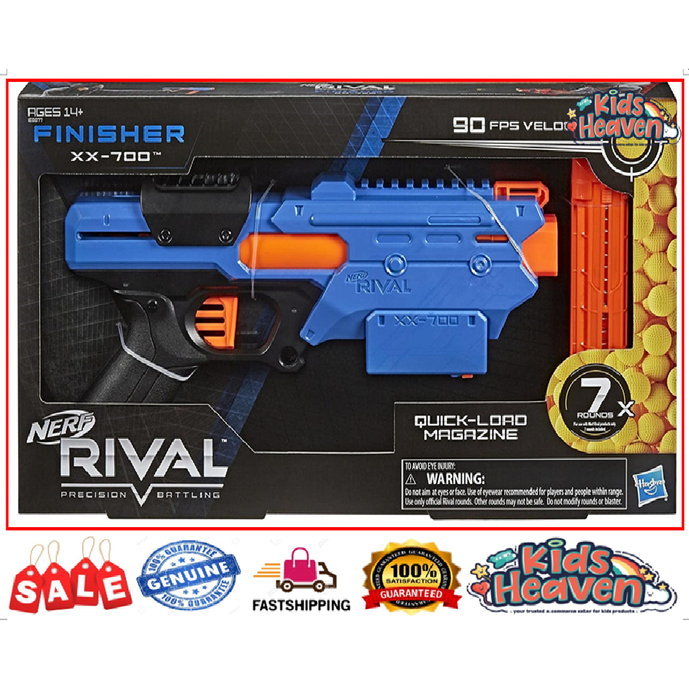 NERF Rival Finisher XX-700 Blaster (100.0% Original) | Shopee Malaysia