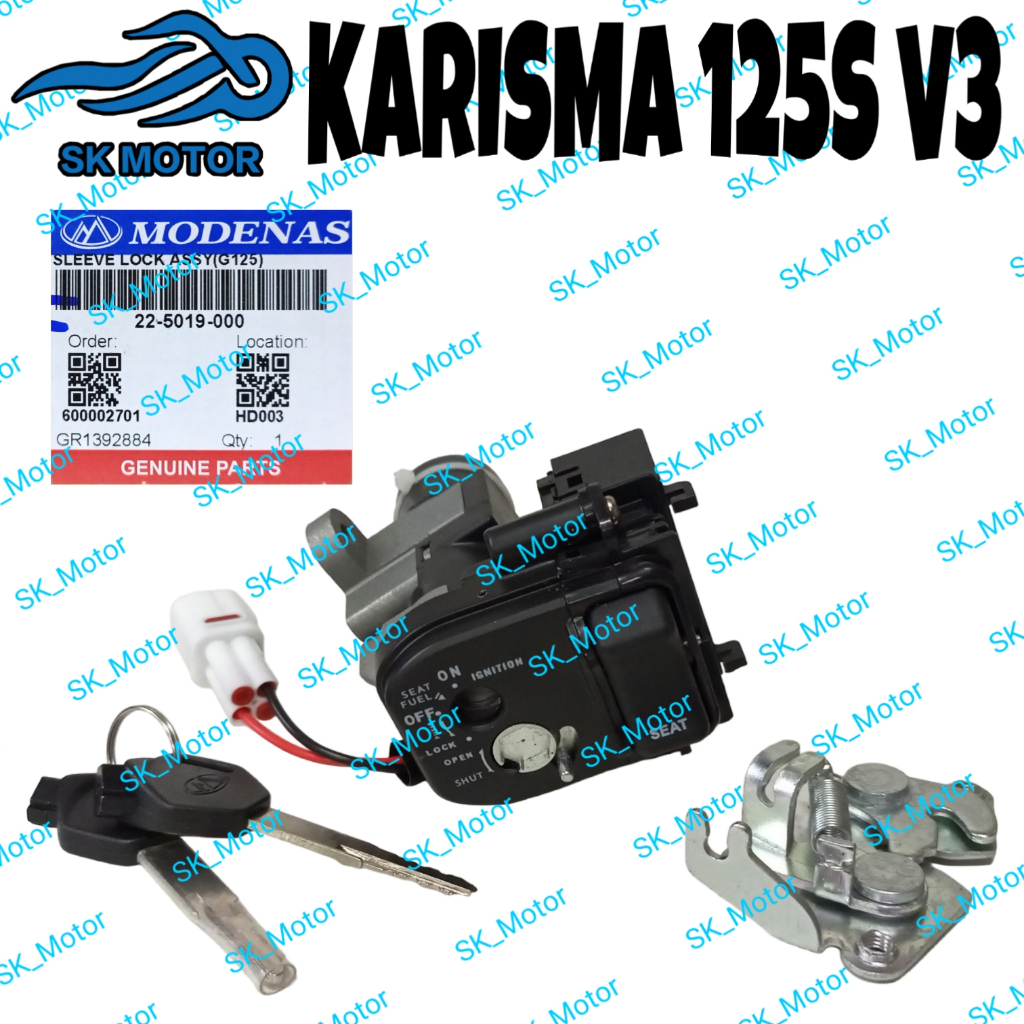 Modenas KARISMA 125S 125 S NEW V3 Original Ignition Main Switch ...
