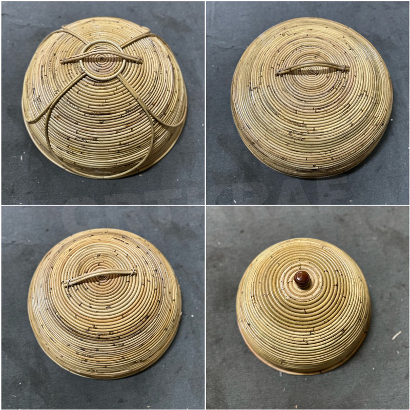 Tudung saji Rotan Sebatang / Tudung saji / Food cover / Rattan/ Penutup ...