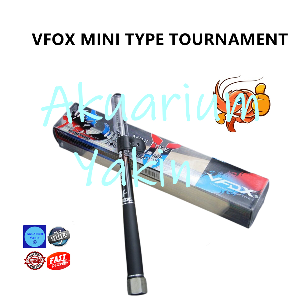 VFOX MINI TYPE TOURNAMENT 11 PRAWN POLE TELESCOPIC ROD / PANCING UDANG | Shopee Malaysia
