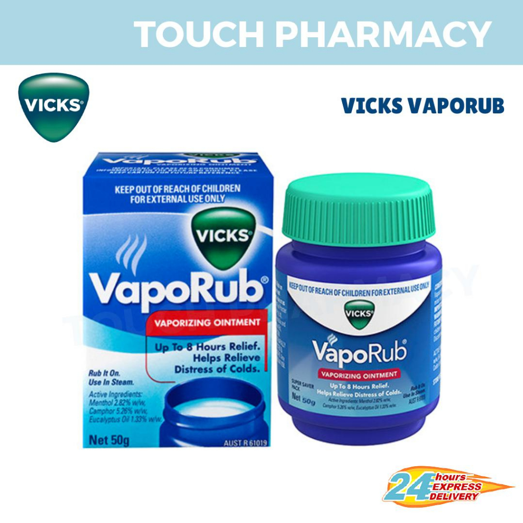 VICKS Vaporub 10G/25G/50G/100G | Shopee Malaysia