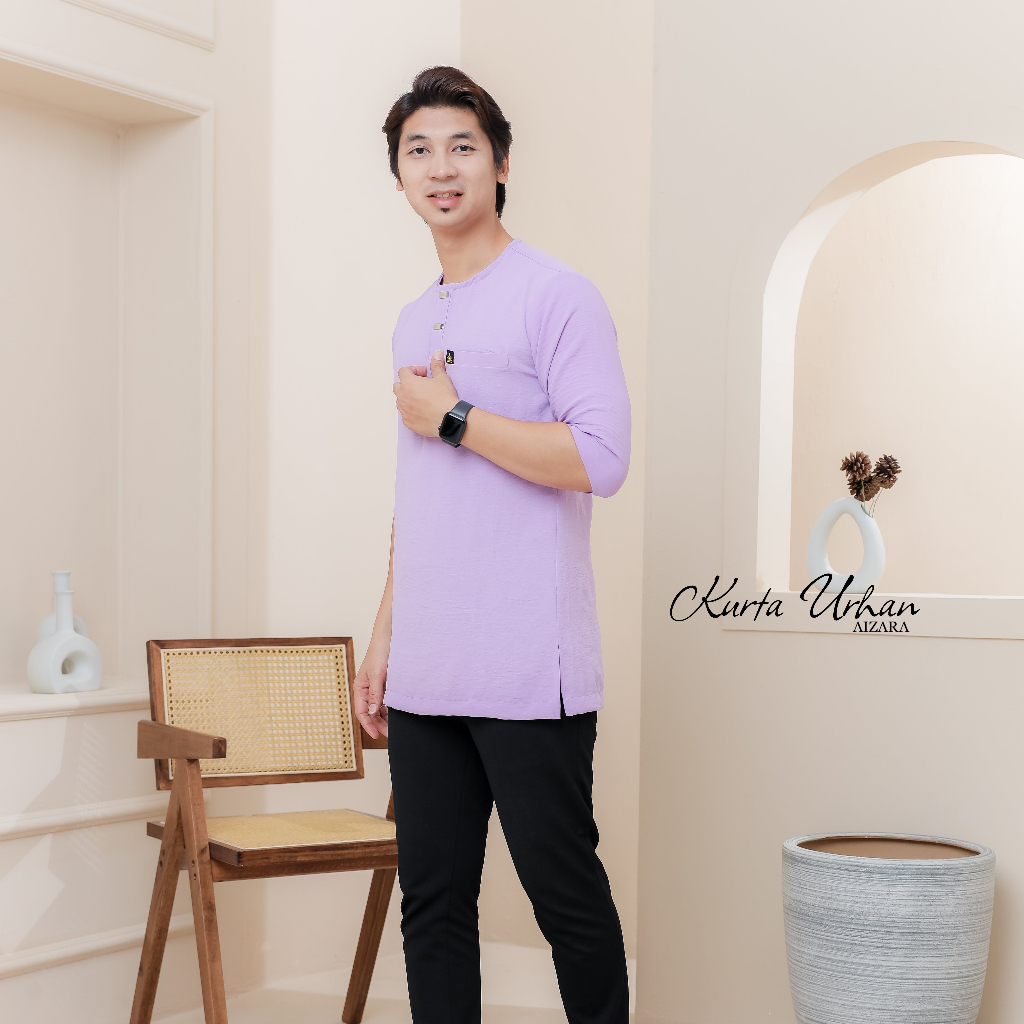 KURTA URHAN/BAJU KURTA/KURTA MODEN/KURTA TELUK BELANGA/KURTA LENGAN ...