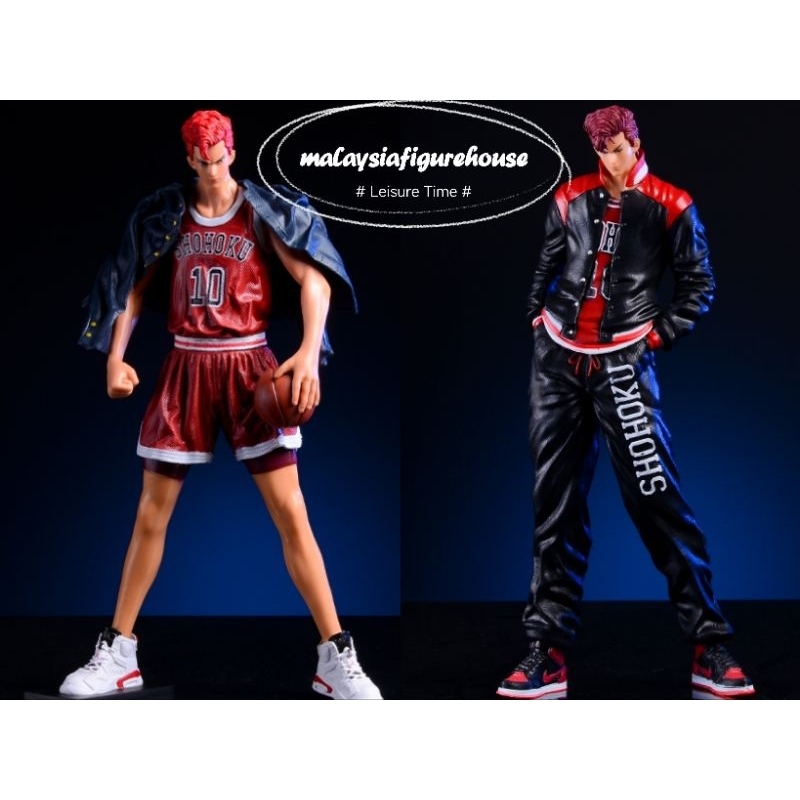 🔥READY STOCK🔥32CM SLAM DUNK SAKURAGI HANAMICHI STAND NO BASE COPY RESIN FIGURE STATUE MODEL 灌篮高手 ...