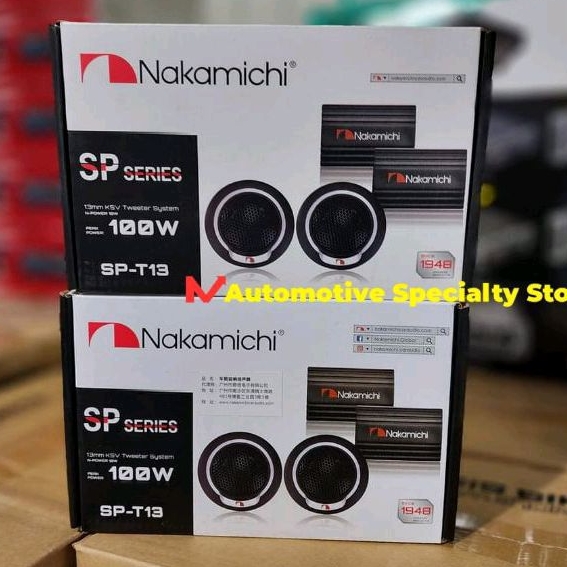 🎆NEW Model🎆 NAKAMICHI TWEETER T13 Nakamichi SP-T13 Tweeter Speakers ...