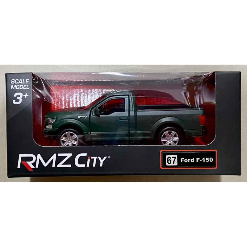RMZ City FORD F150 Metallic Blue Black Dark Green Police Truck 1/32 1/ ...
