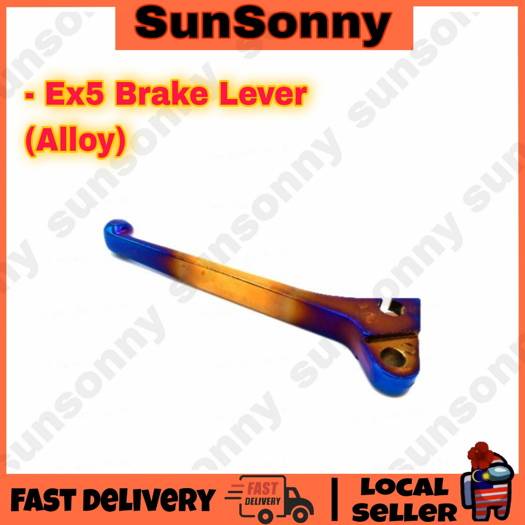 HONDA EX5 TITANIUM BRAKE LEVER ALLOY | Shopee Malaysia