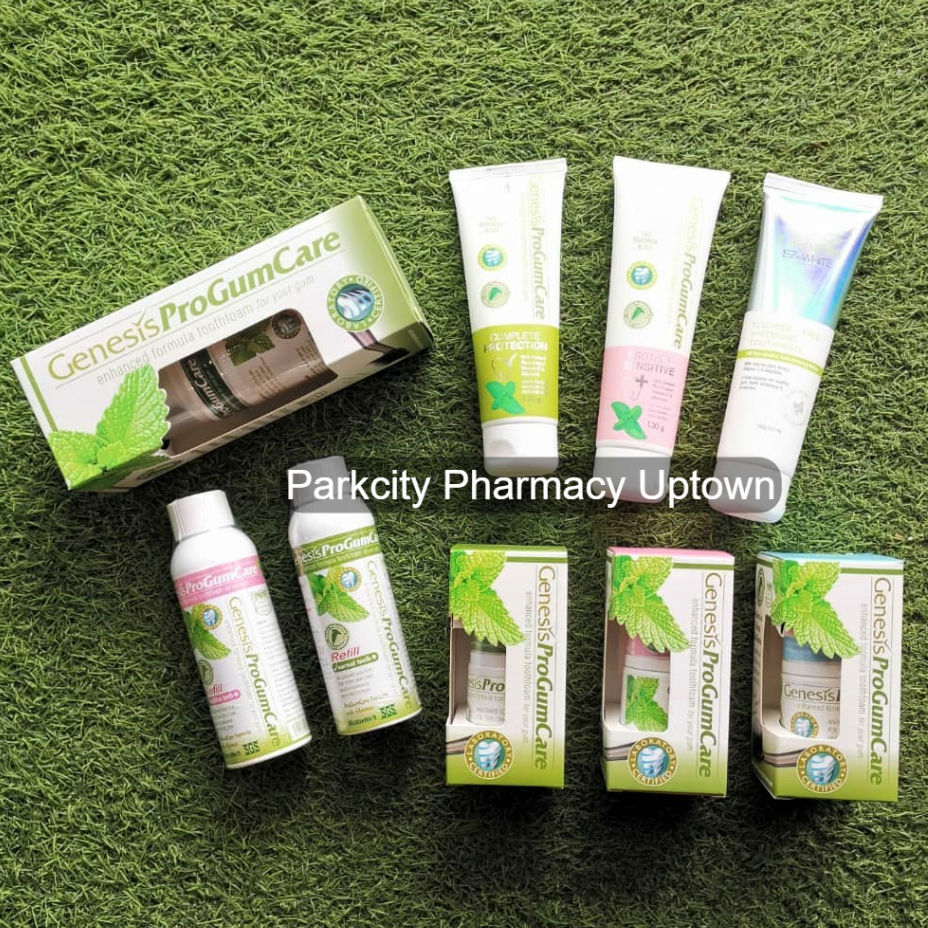 Genesis ProGumCare Range - Normal/Sensitive ToothFoam (Refill) 25ml ...