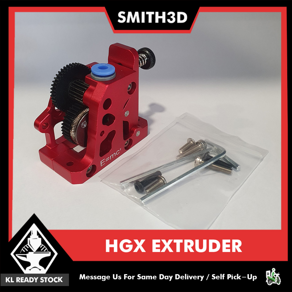 3D printer HGX extruder full metal dual gear AE replaces Orbiter VORON ...