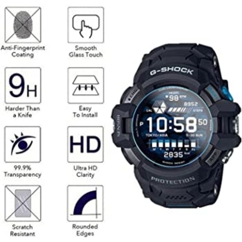 SCREEN PROTECTOR (TEMPERED GLASS) G-SHOCK GSW-H1000 | Shopee Malaysia