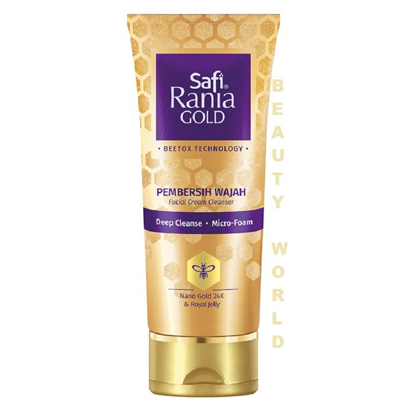 {Ready Stock} SAFI RANIA GOLD PEMBERSIH WAJAH 100G 100% Original ...
