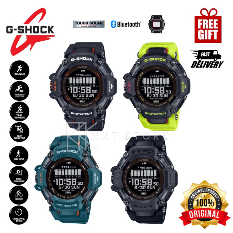 [OFFER!] Original G-shock G-squad Heart Rate monitor Bluetooth GBD-H2000 / GBD-H2000-1A / GBD ...