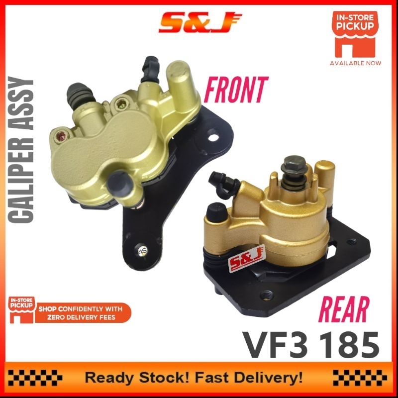 SYM VF3I VF3I 185 FRONT REAR CALIPER ASSY DEPAN BELAKANG PUMP BAWAH ...