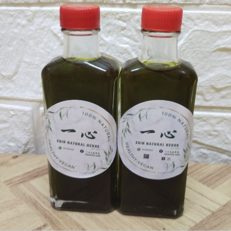 Minyak terbuat dari herba (sesuai untuk psoriasis/适合牛皮癣)草药穿心莲，对面叶，曼陀罗 ...