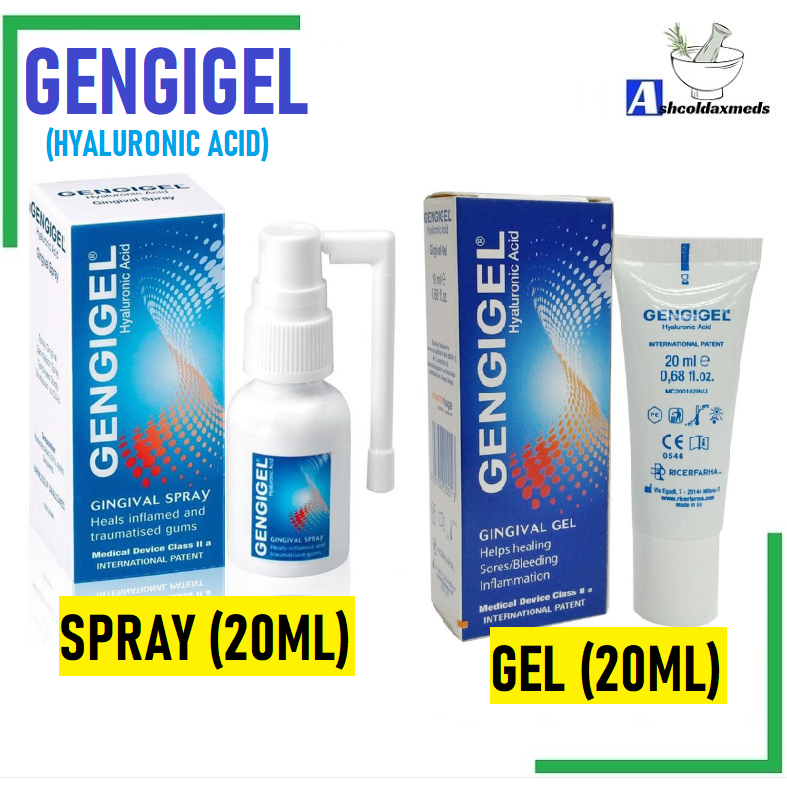 Gengigel Gingival Spray 20ml or Gengigel Gel 20ml(EXP10/2026) | Shopee ...