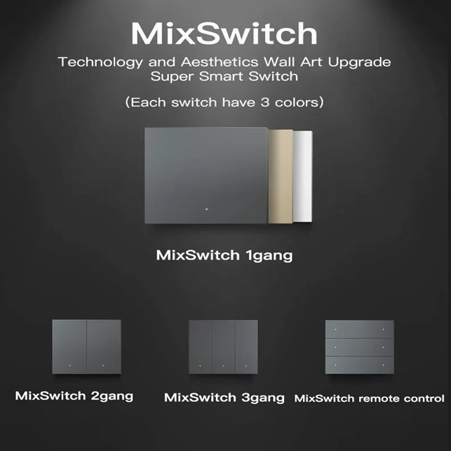 ORVIBO T41W1ZW / T41W2ZW / T41W3ZW Mix Switch ZigBee 1 Gang / 2 Gang ...