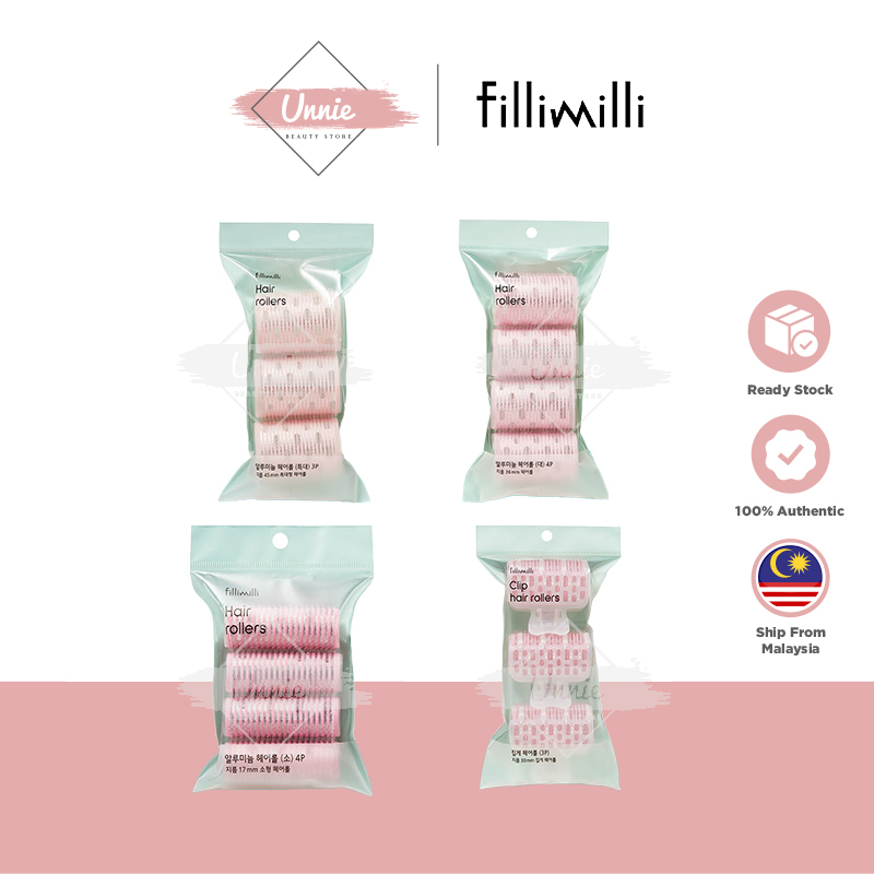 Fillimilli Hair Rollers ( 4 types to choose ) 卷发筒 | Shopee Malaysia
