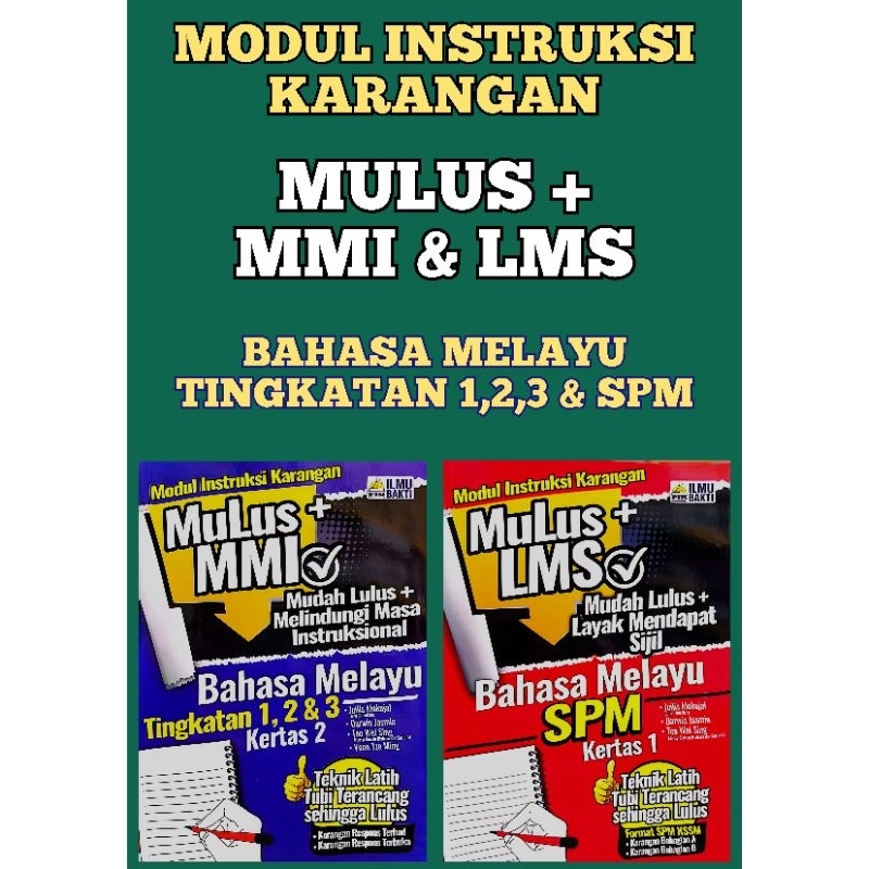 BUKU LATIHAN - MODUL INSTRUKSI KARANGAN MULUS + MMI & LMS BAHASA MELAYU ...
