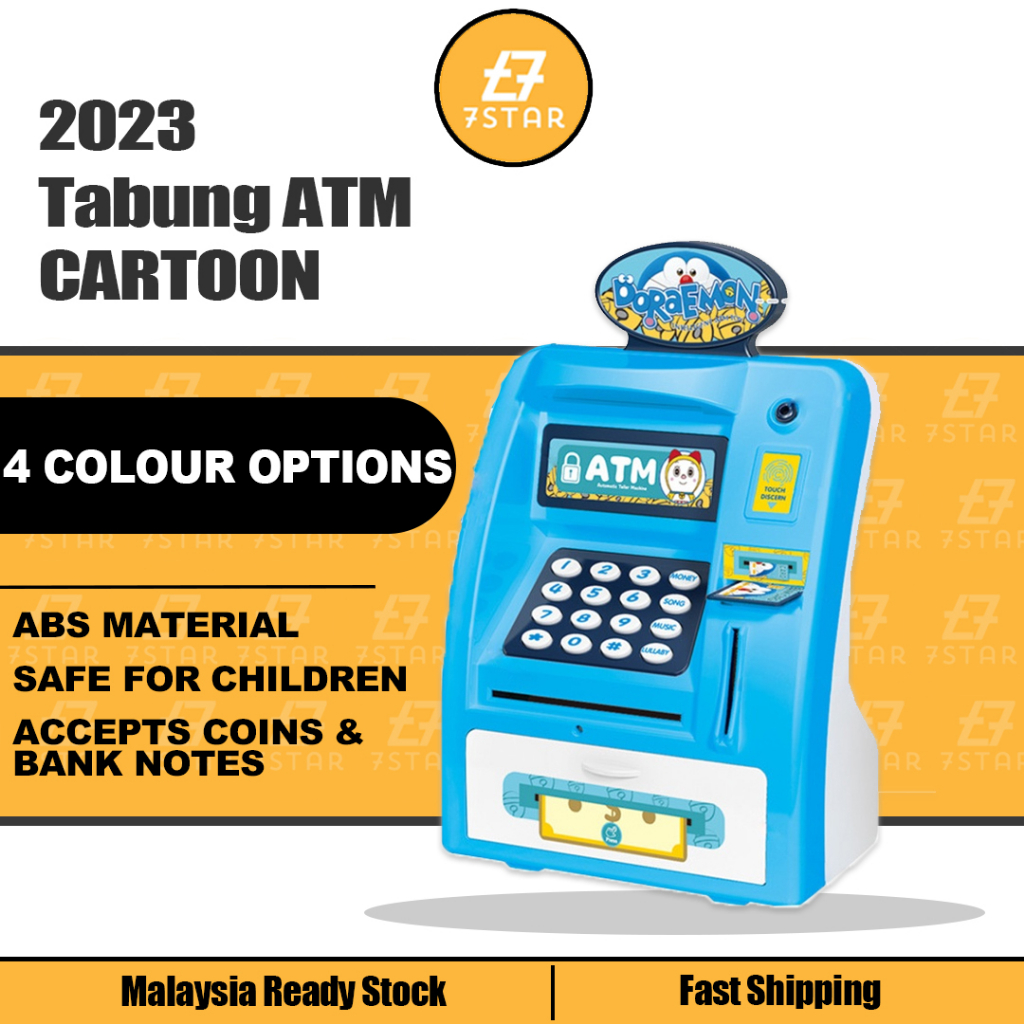 7star ATM Machine Cute Various Cartoon Animation Anime Theme Children ...