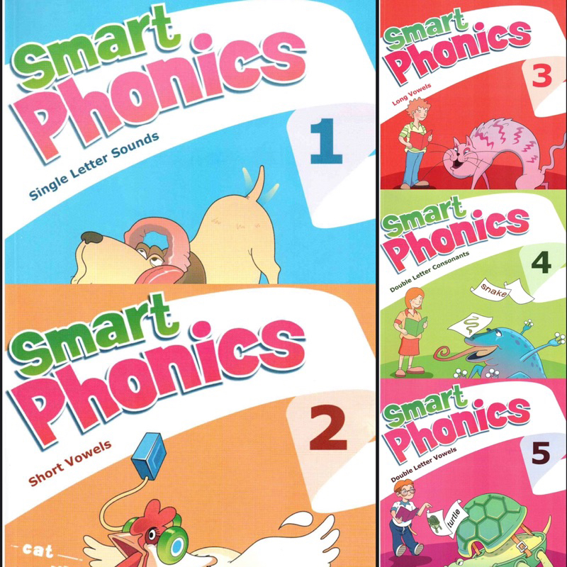 Smart Phonics book 1-5 pdf printable | Shopee Malaysia