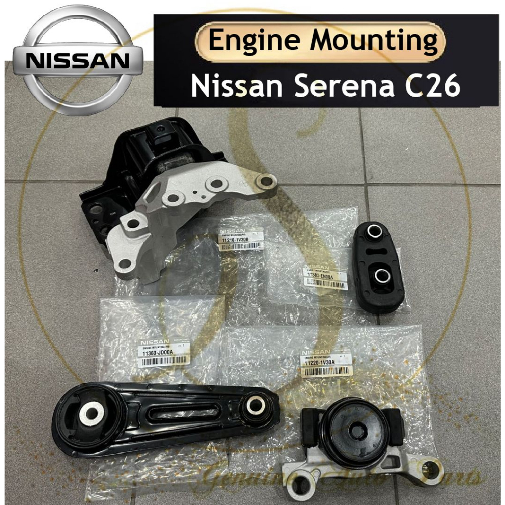 ( 100% ORIGINAL JAPAN ) NISSAN SERANA C26 2010-2016 ENGINE MOUNTING ...