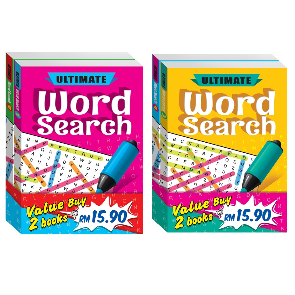 Ultimate Word Search Bundle Set (2 books in 1 bundle) [171 Puzzles in ...