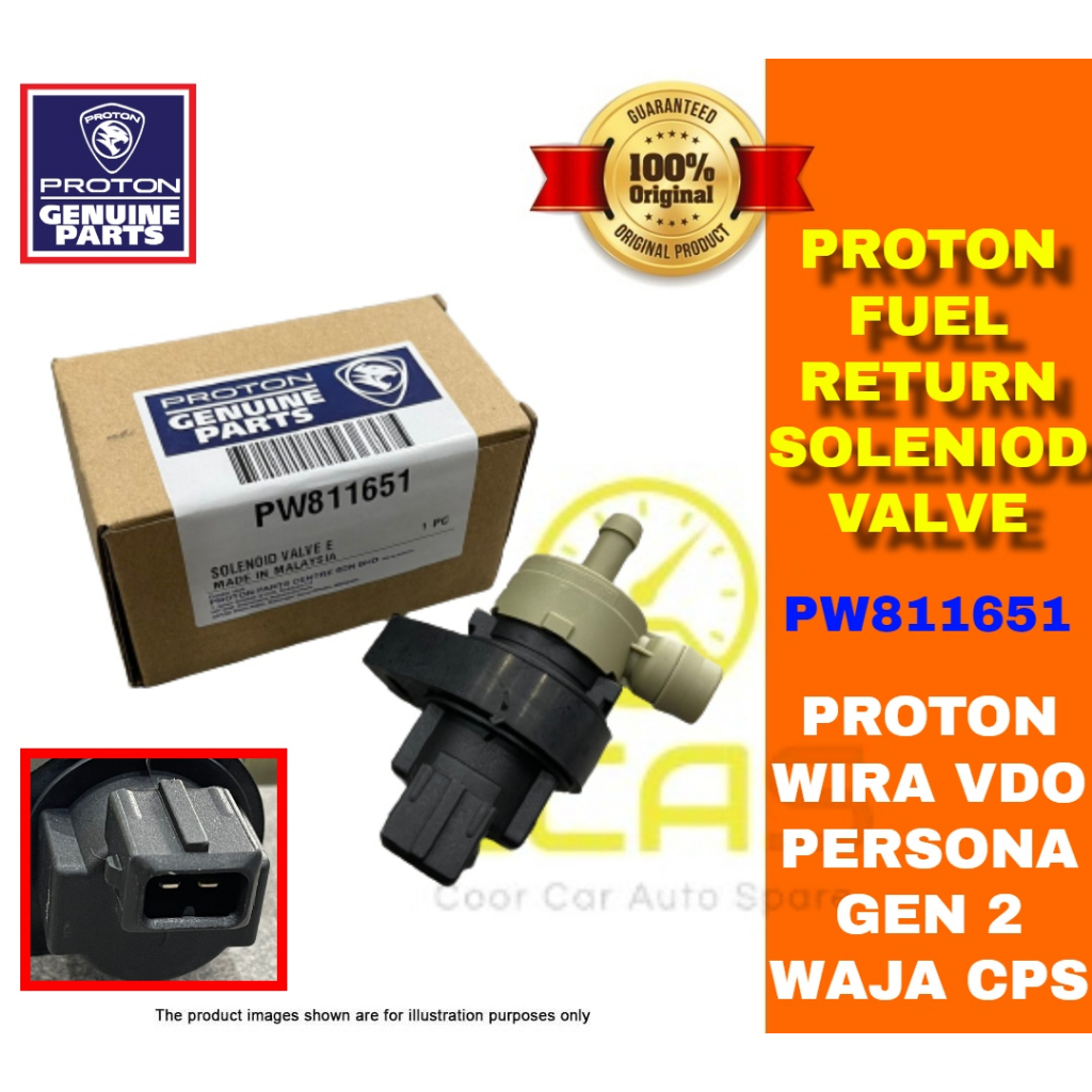 100% ORIGINAL FUEL RETURN SOLENIOD VALVE PROTON WIRA VDO PERSONA GEN 2 ...