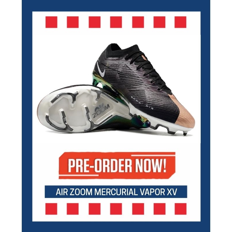 FOOTBALL SOCCER SHOES AIR ZOOM MERCURIAL VAPOR XV ELITE FG KASUT BOOT ...