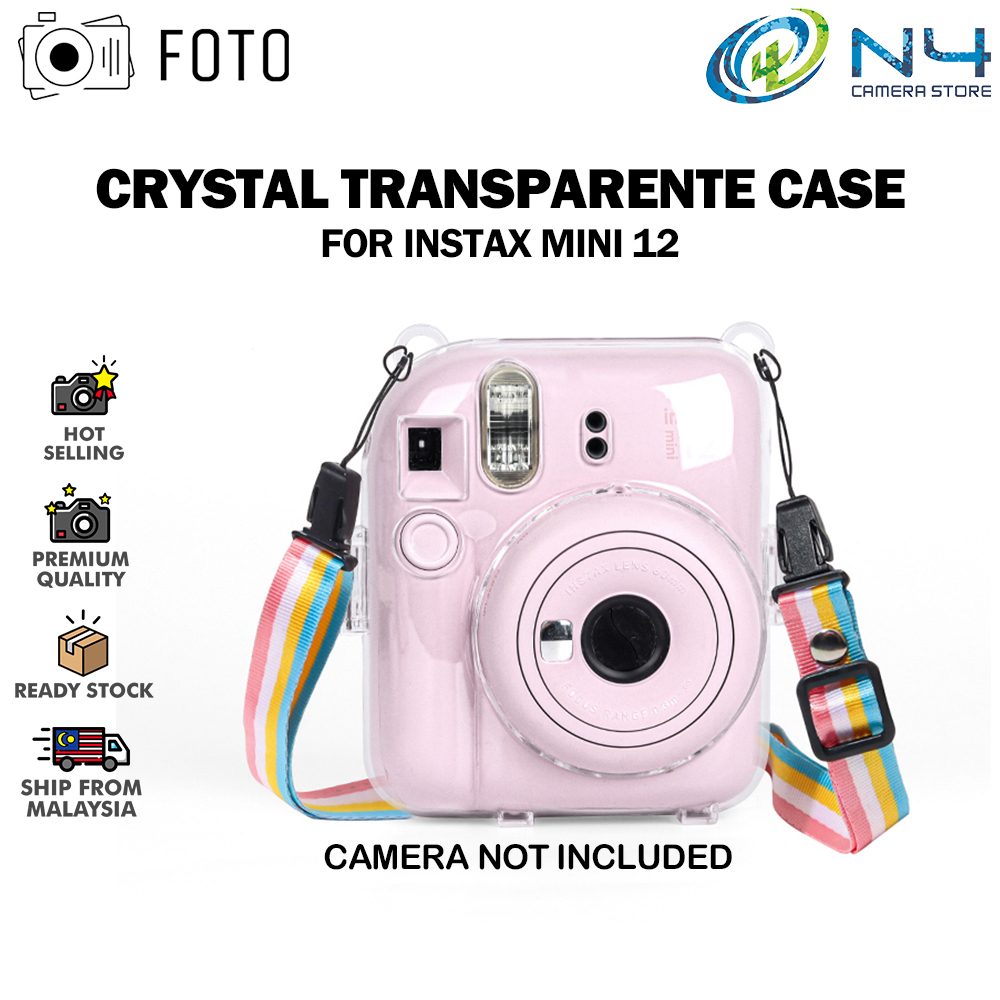 Instax Mini 12 / Instax Mini 11 Crystal Transparent Case / Crystal Case ...