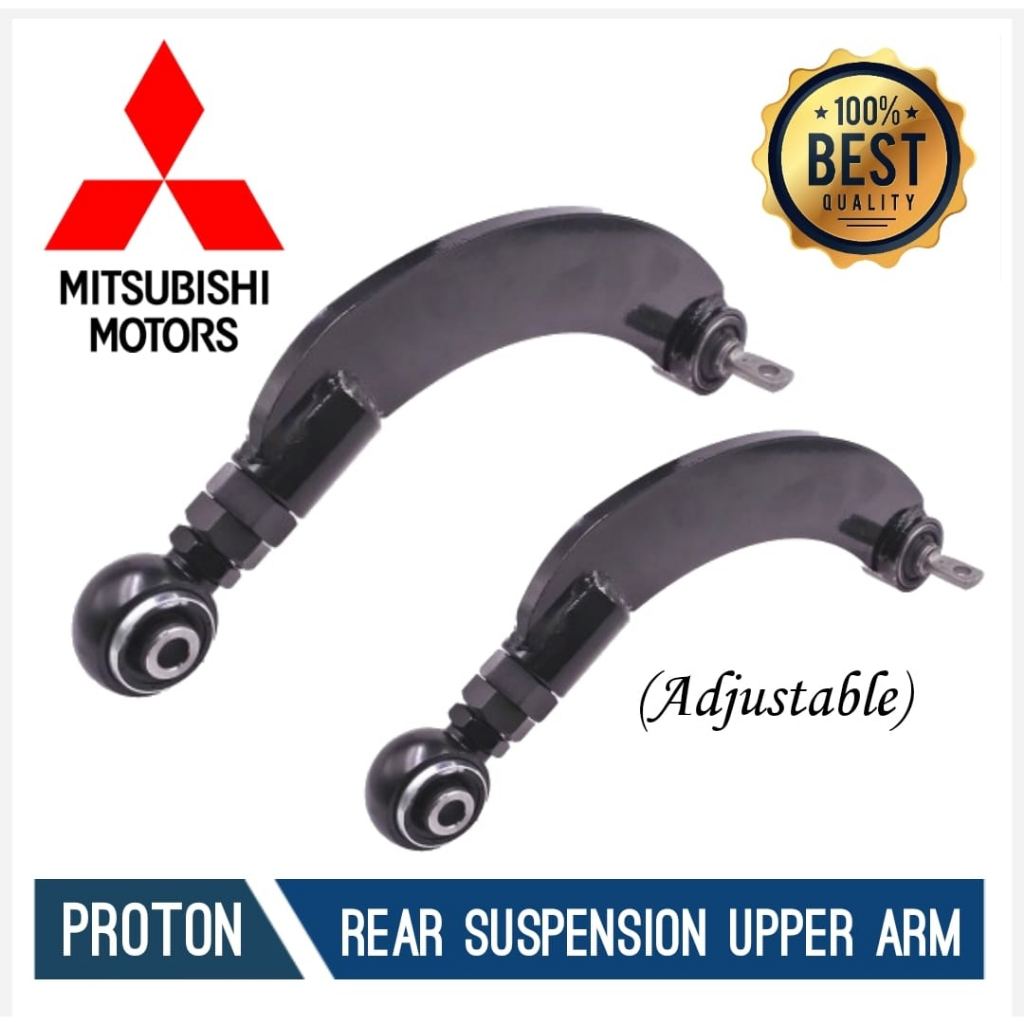 MITSUBISHI Rear Suspension Upper Arm (ADJUSTABLE) Set for Proton Preve ...