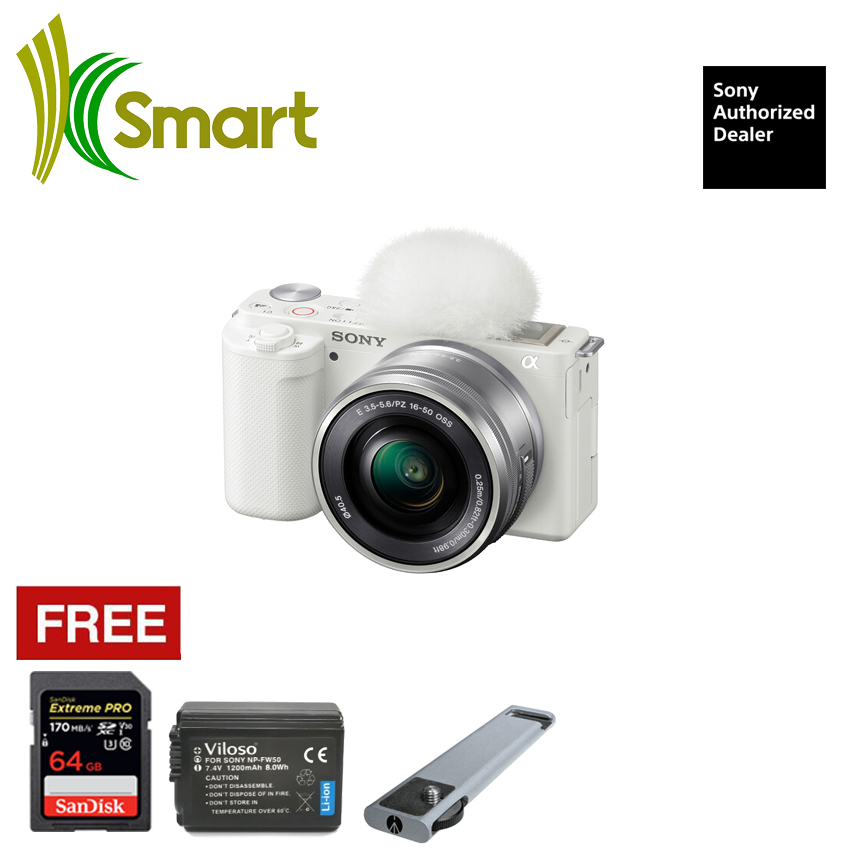 Sony ZVE10 ZV-E10 Camera Body / 16-50mm Kit (Sony Malaysia 24 Month ...