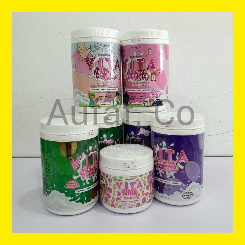AWANEES EMPIRE VITAMILK Juice Drink & Booster Premix Goat Milk | Shopee ...