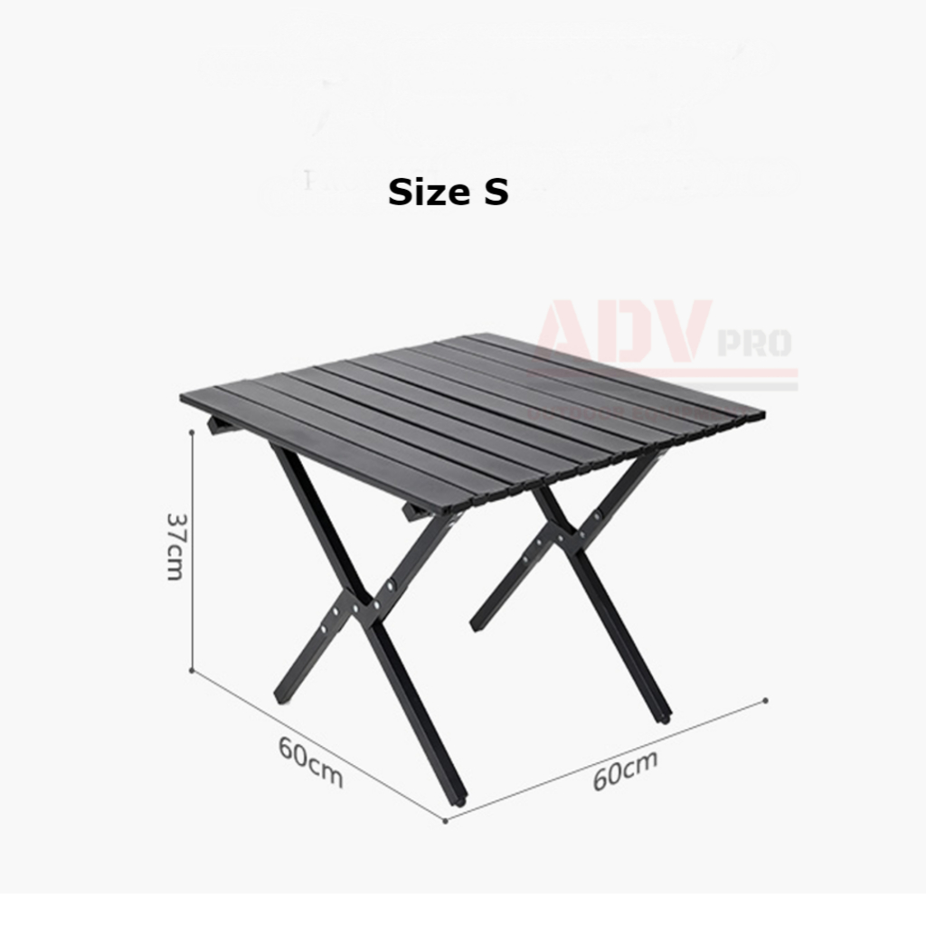 Portable Outdoor Folding Table Large Size Camping Table Glamping BBQ ...